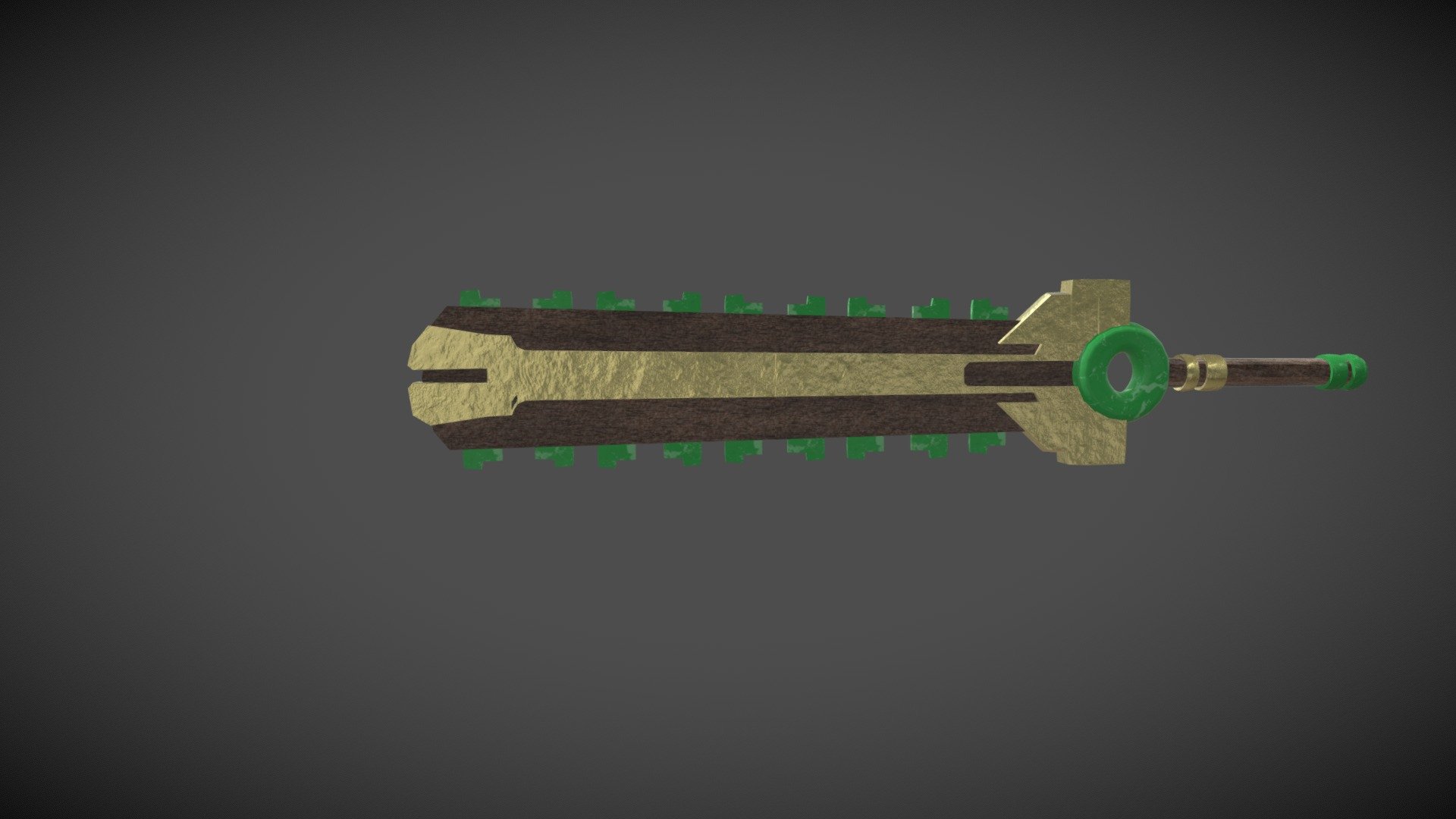 Mayan Style Sword - 3D model by BenDawson [0098908] - Sketchfab