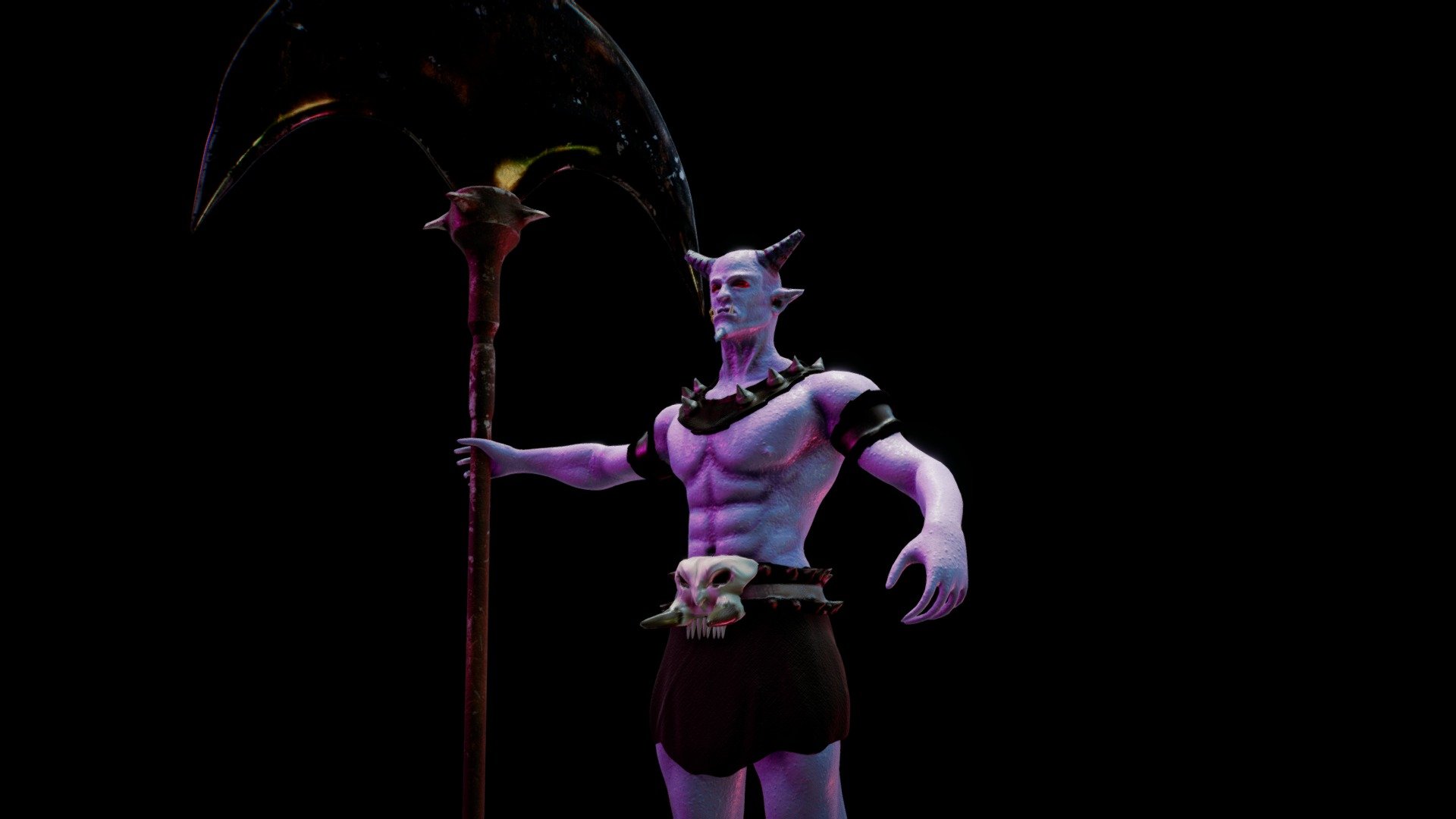 Guerrero Demonio - 3D model by Andres_Krca (@AndresKrca) [0098981 ...