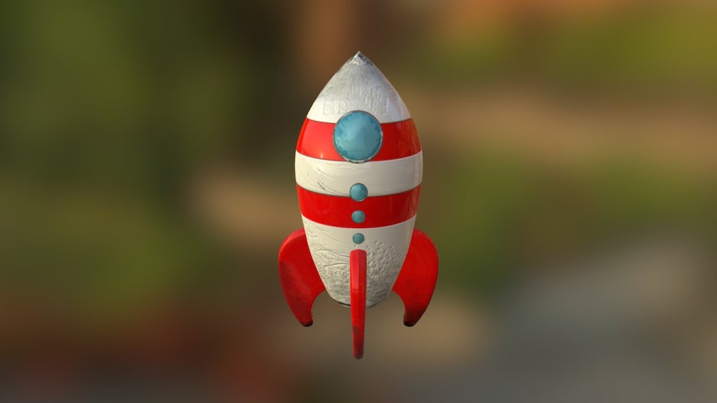 Rocket - 3D model by Peter108 [0098e41] - Sketchfab