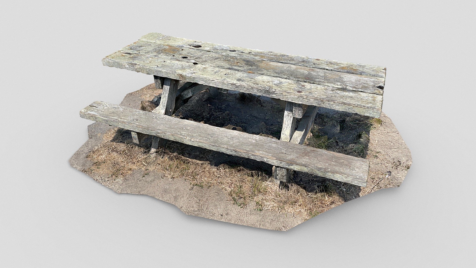 Picnic Table @San Gregorio State Beach - Download Free 3D model by Emm ...