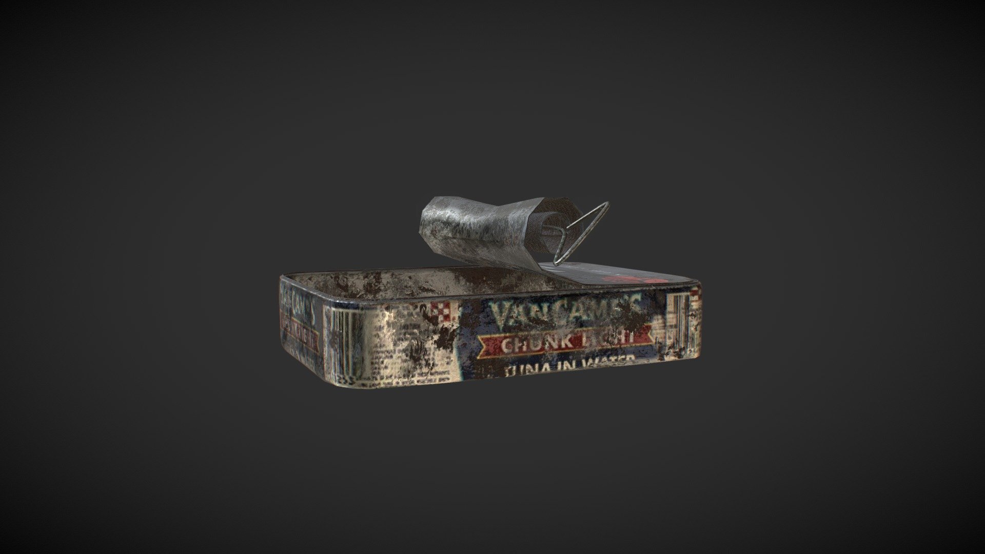 Tuna can - 3D model by luiscarloscg [009e791] - Sketchfab