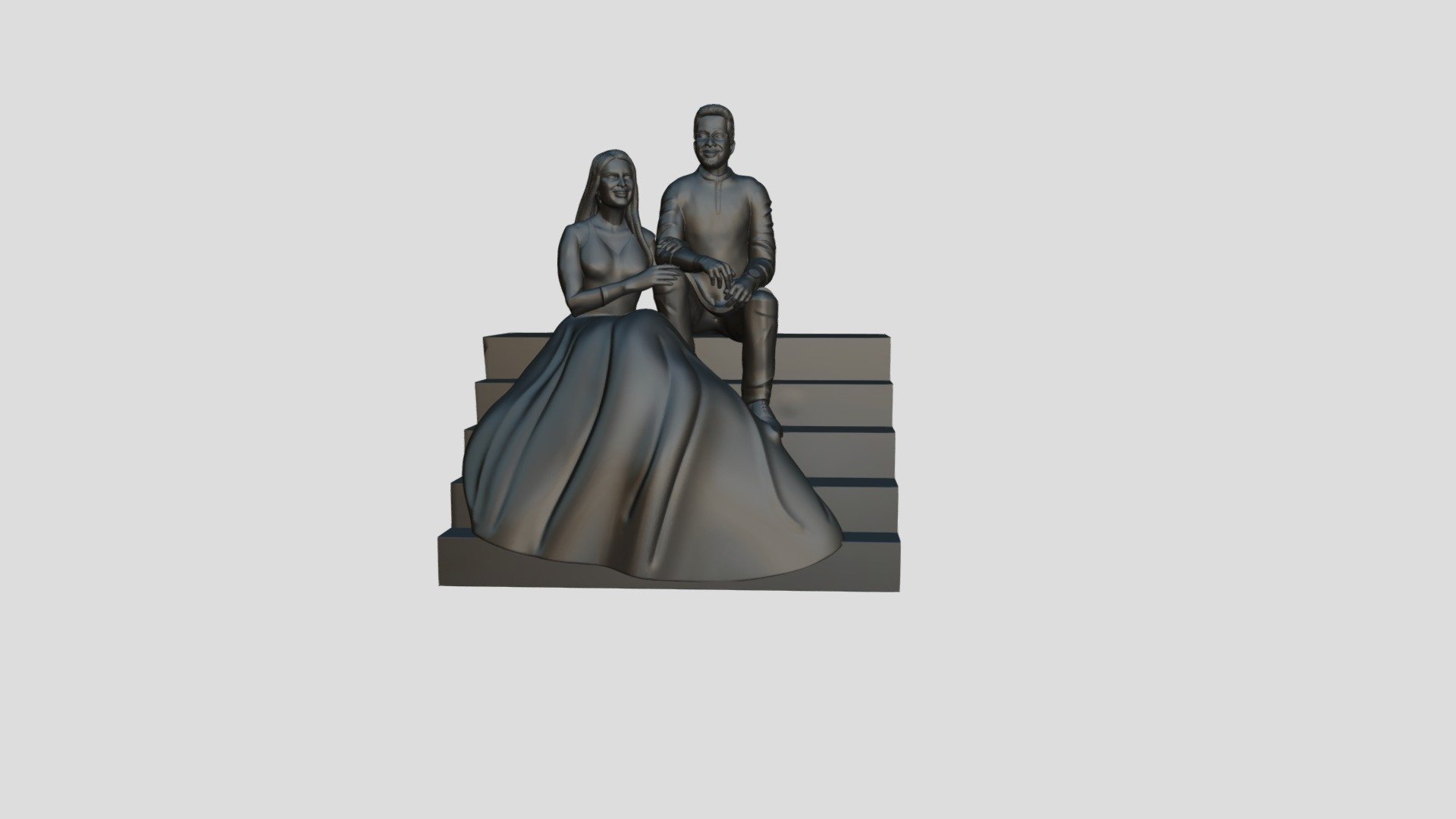 couple miniature 3D print model - 3D model by Karan.Malhotra [009ea0a ...