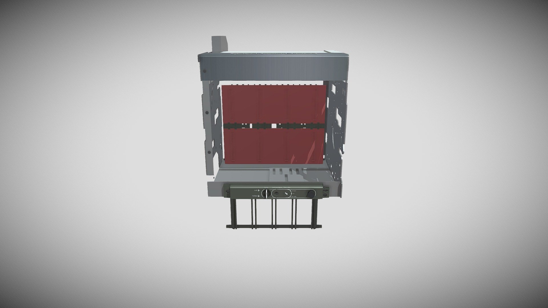 ACB Cradle E프레임 (E3) - 3D model by SANJEON JUNGMIL Co.,Ltd ...