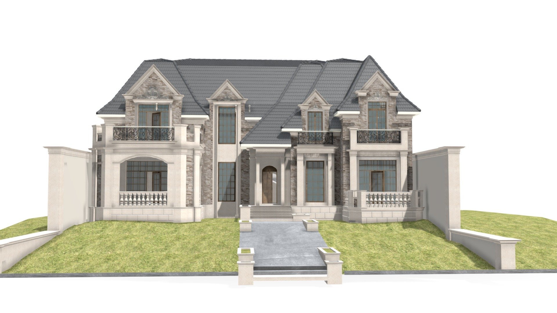 house project 30 - 3D model by Fuad Gahramanov (@FuadGahramanov ...