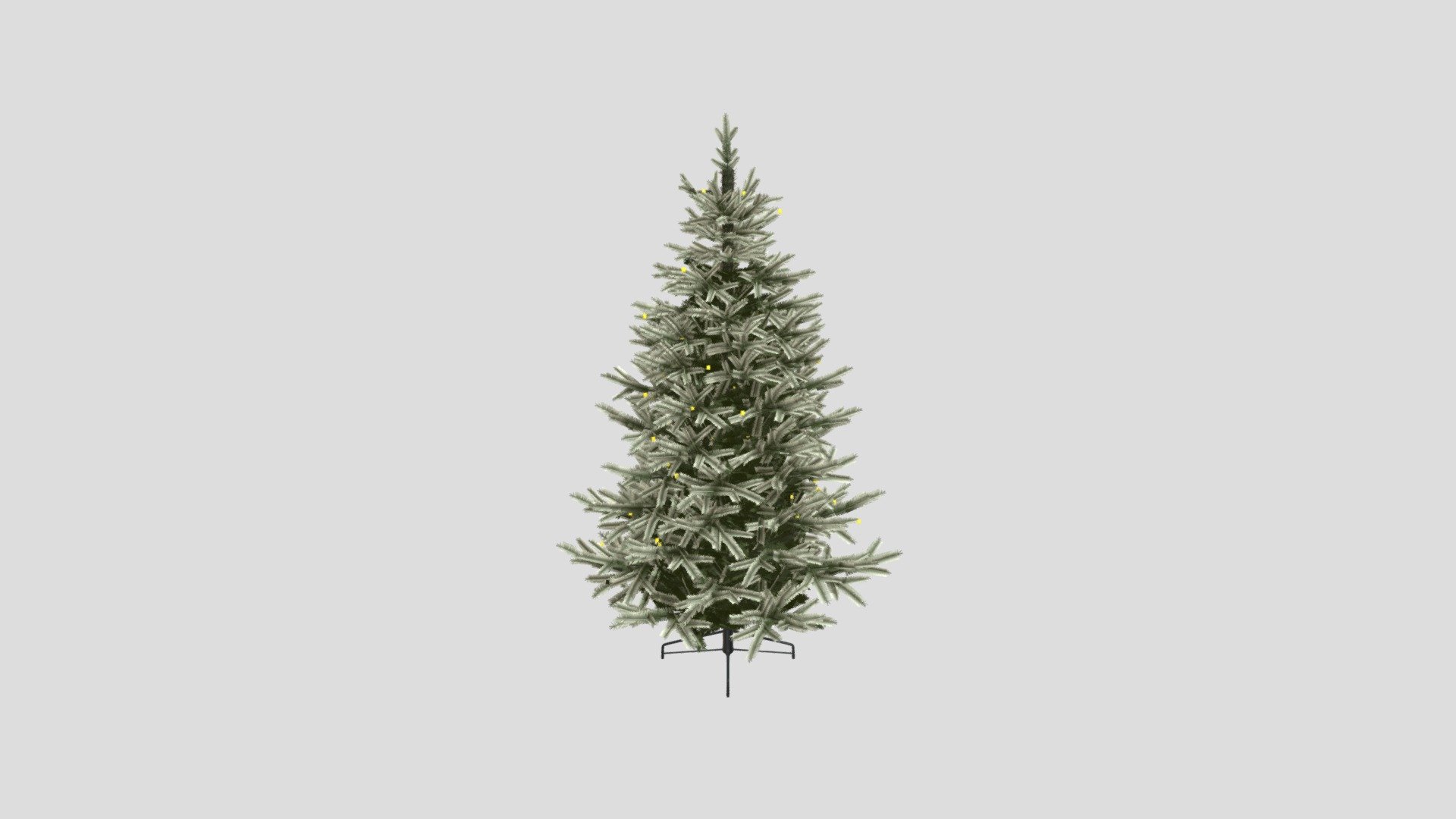 Artificial Christmas Tree 3D Model - Buy Royalty Free 3D model by ...