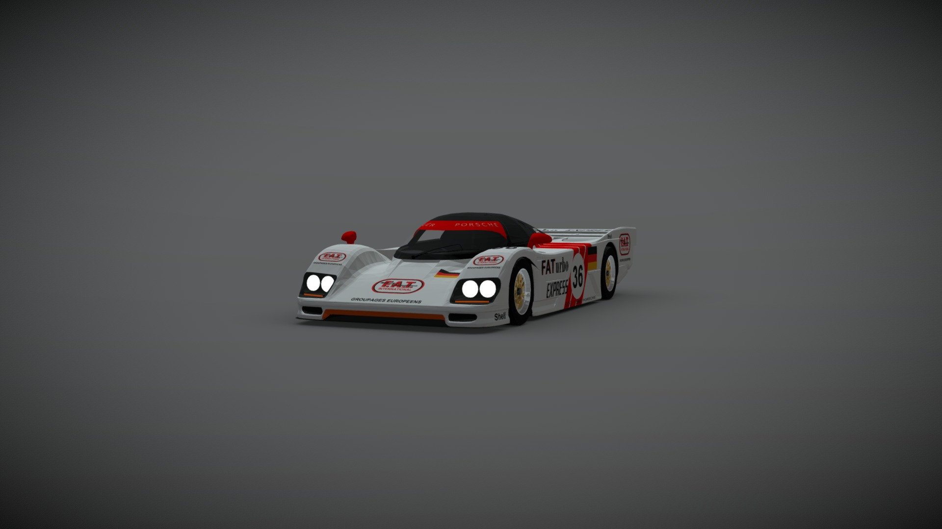 Dauer 962 Le Mans - Download Free 3D model by Keijibi (@amerbi202 ...