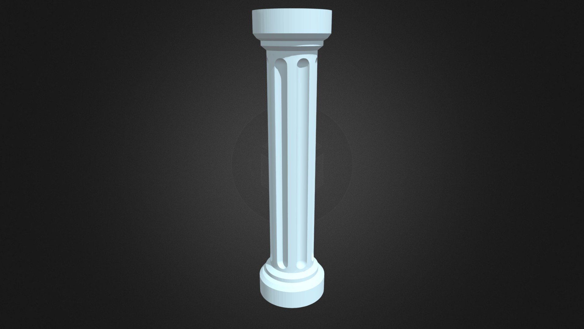 Antique column - Download Free 3D model by milaink [00a4c10] - Sketchfab