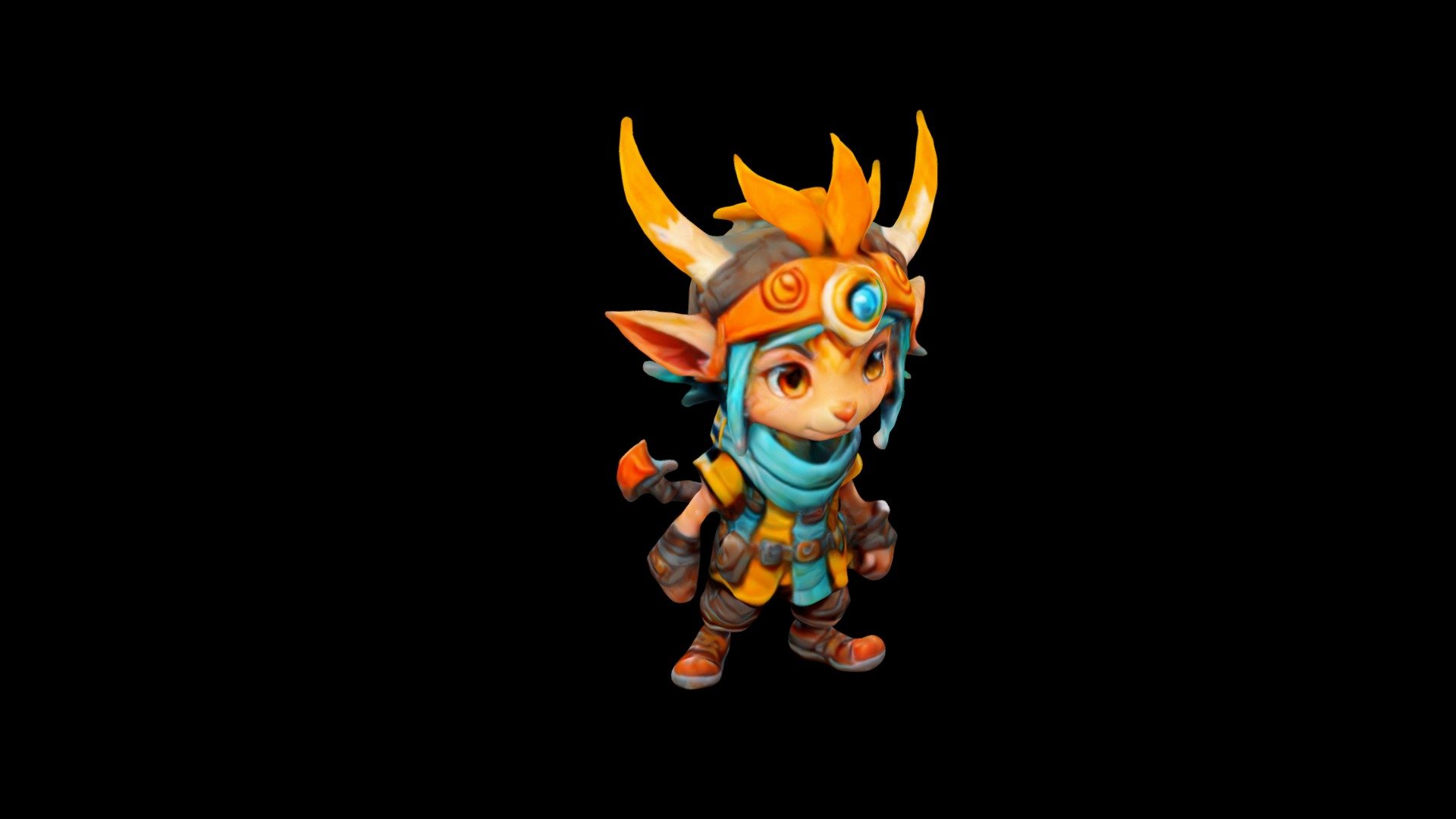 a character from the video game jak and daxter t - Download Free 3D ...