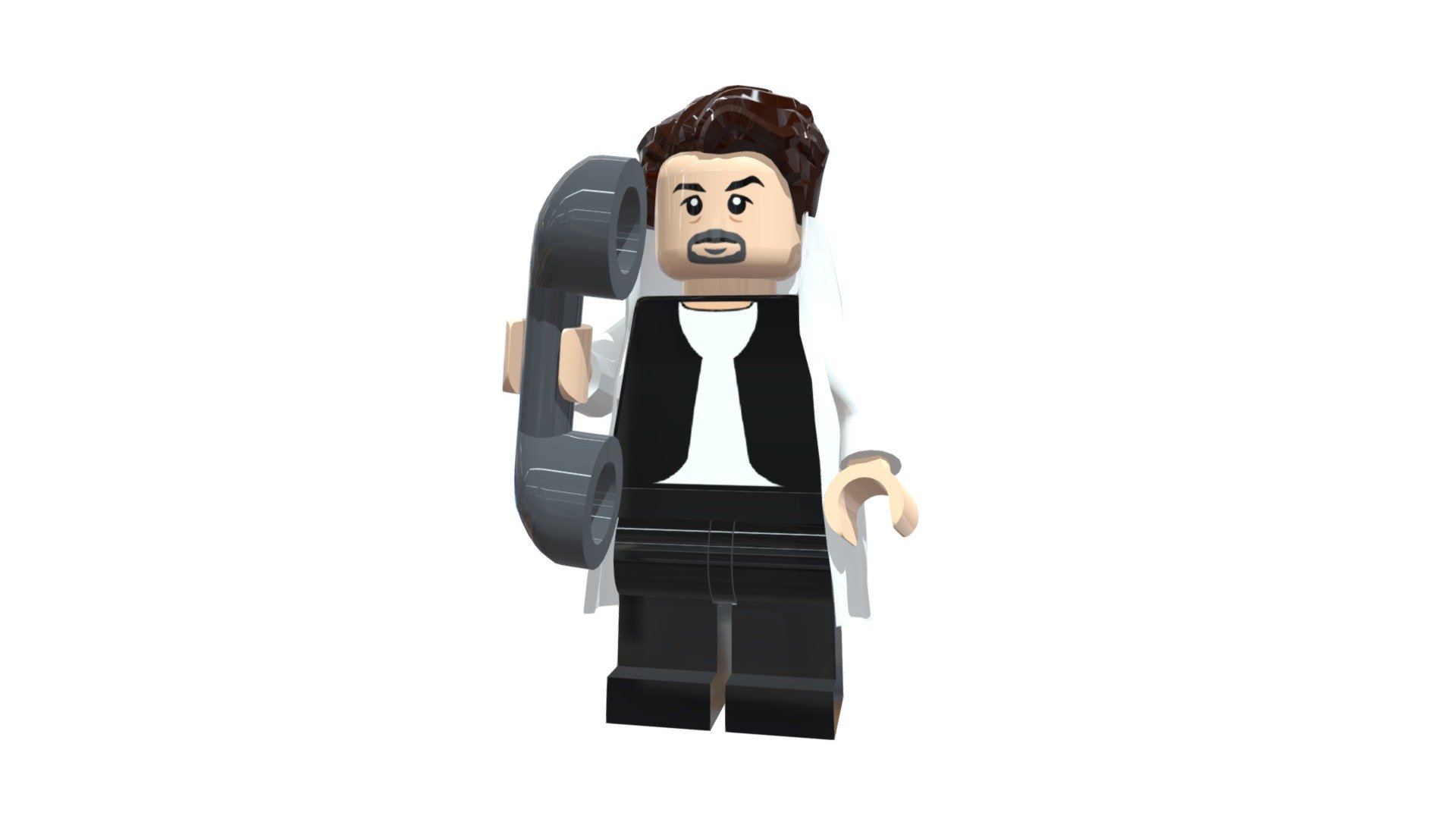 Peter secret Brick - 3D model by musicalbrick [00a8cde] - Sketchfab