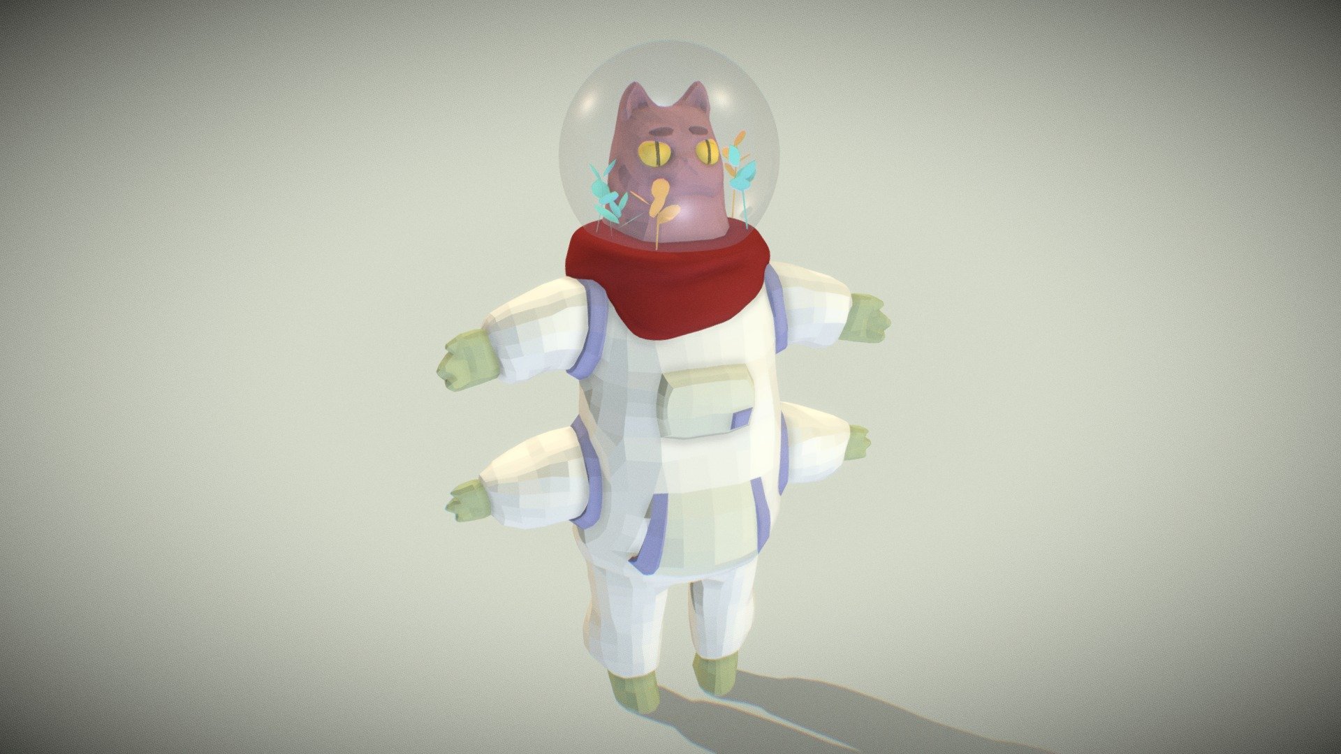 Catstronaut - Download Free 3D model by mayymuu (@miimosa) [00a9139 ...
