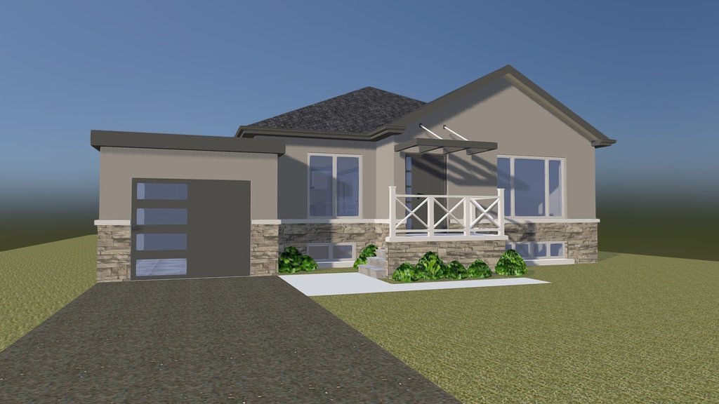 07-70-p Front Porch Opt2 06022016 - 3D model by Cadaxx Design (@cadaxx ...
