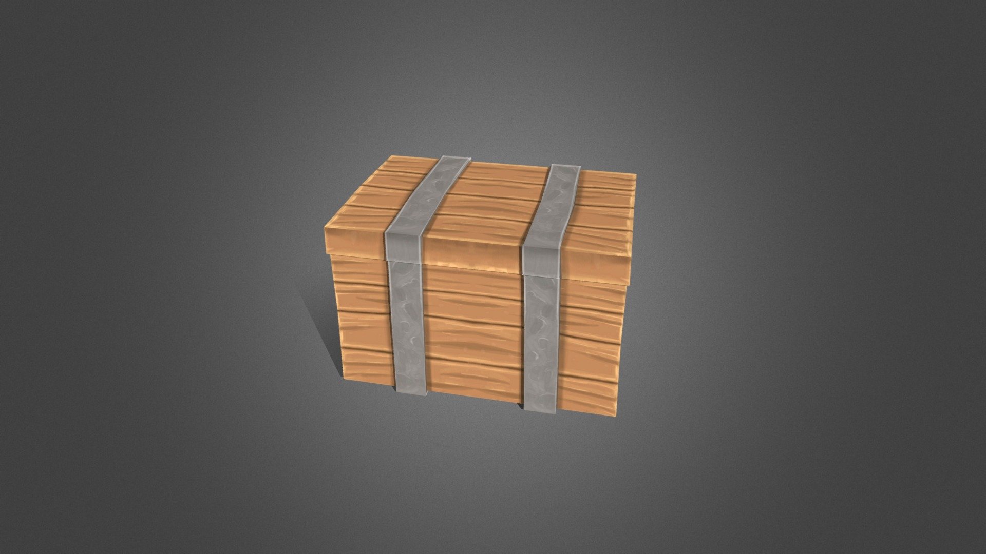 Low Poly | Hand Painted | Box - Download Free 3D model by eakka ...