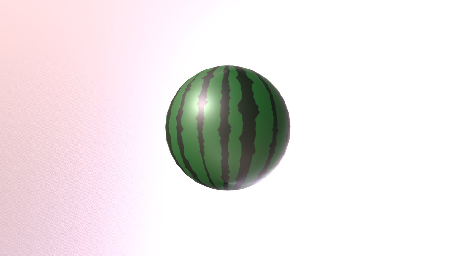 Watermelon - 3D model by uripe [00ab5a3] - Sketchfab