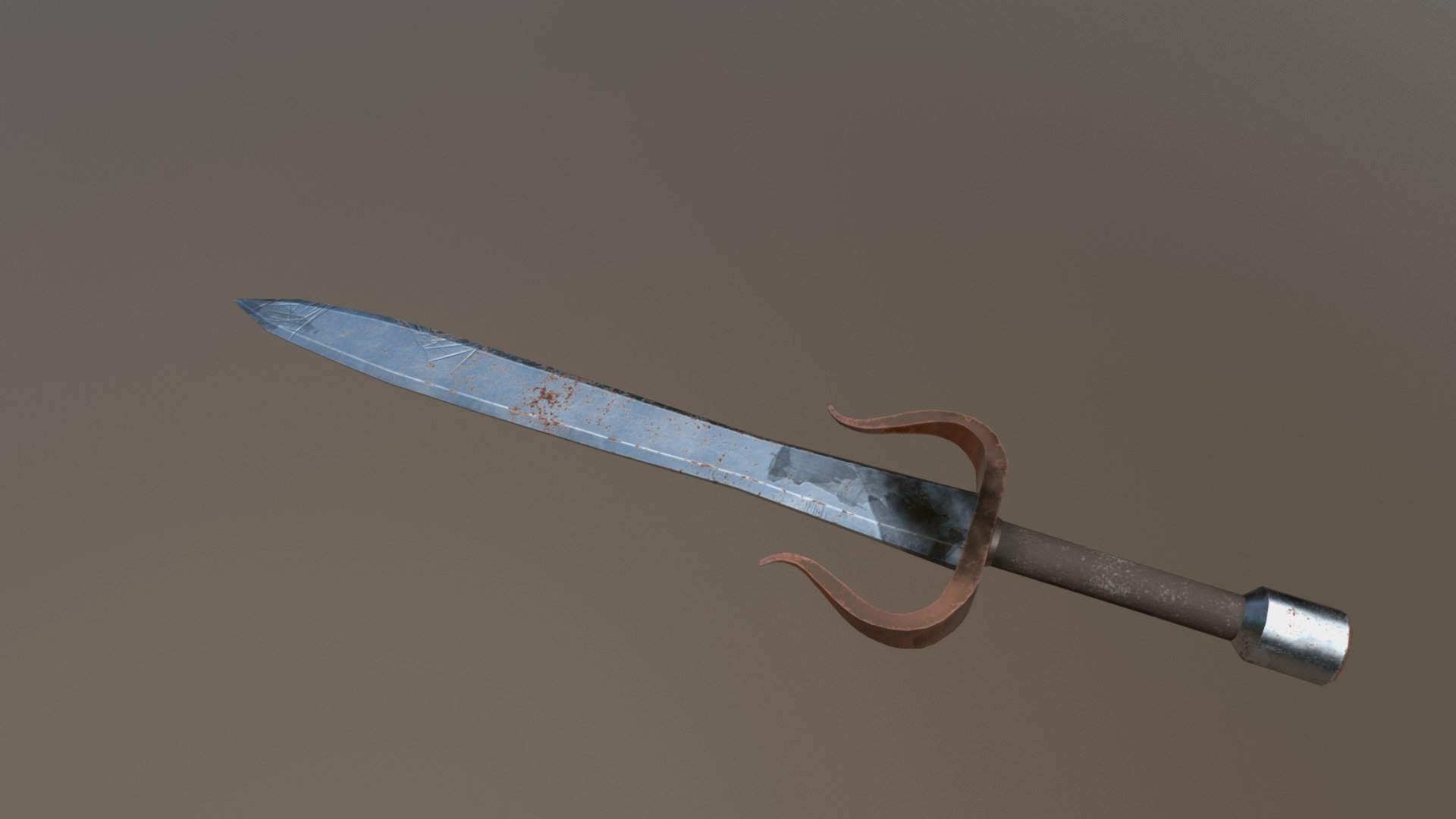 Very Rusty and Dirty Sword - 3D model by Courtney Diamond ...