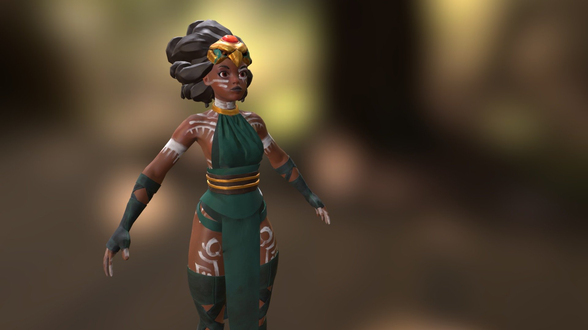 Ra Character - 3D model by Anna Pereslegina (@annapsesh) [00af577 ...