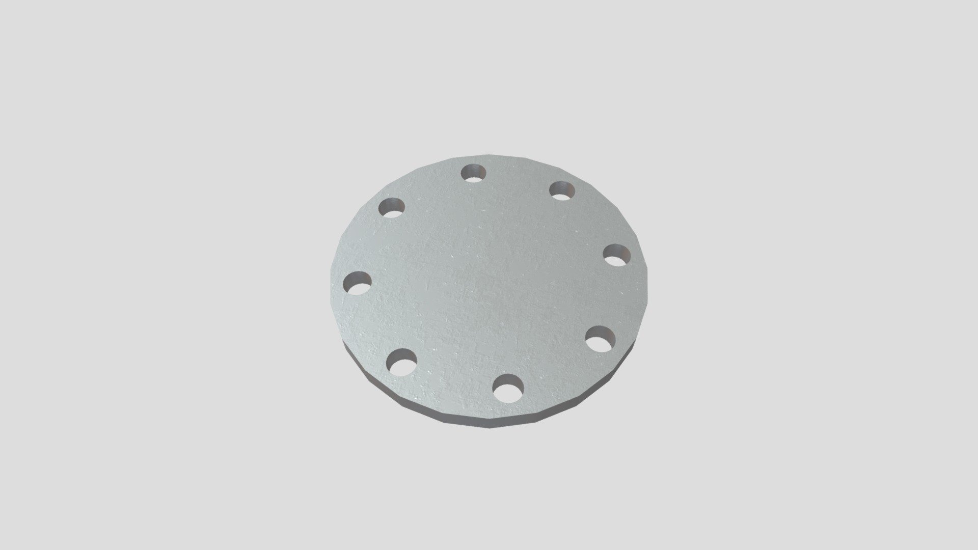 Flange - 3D model by Leah Meyer (@MeyerLeah) [00b0055] - Sketchfab
