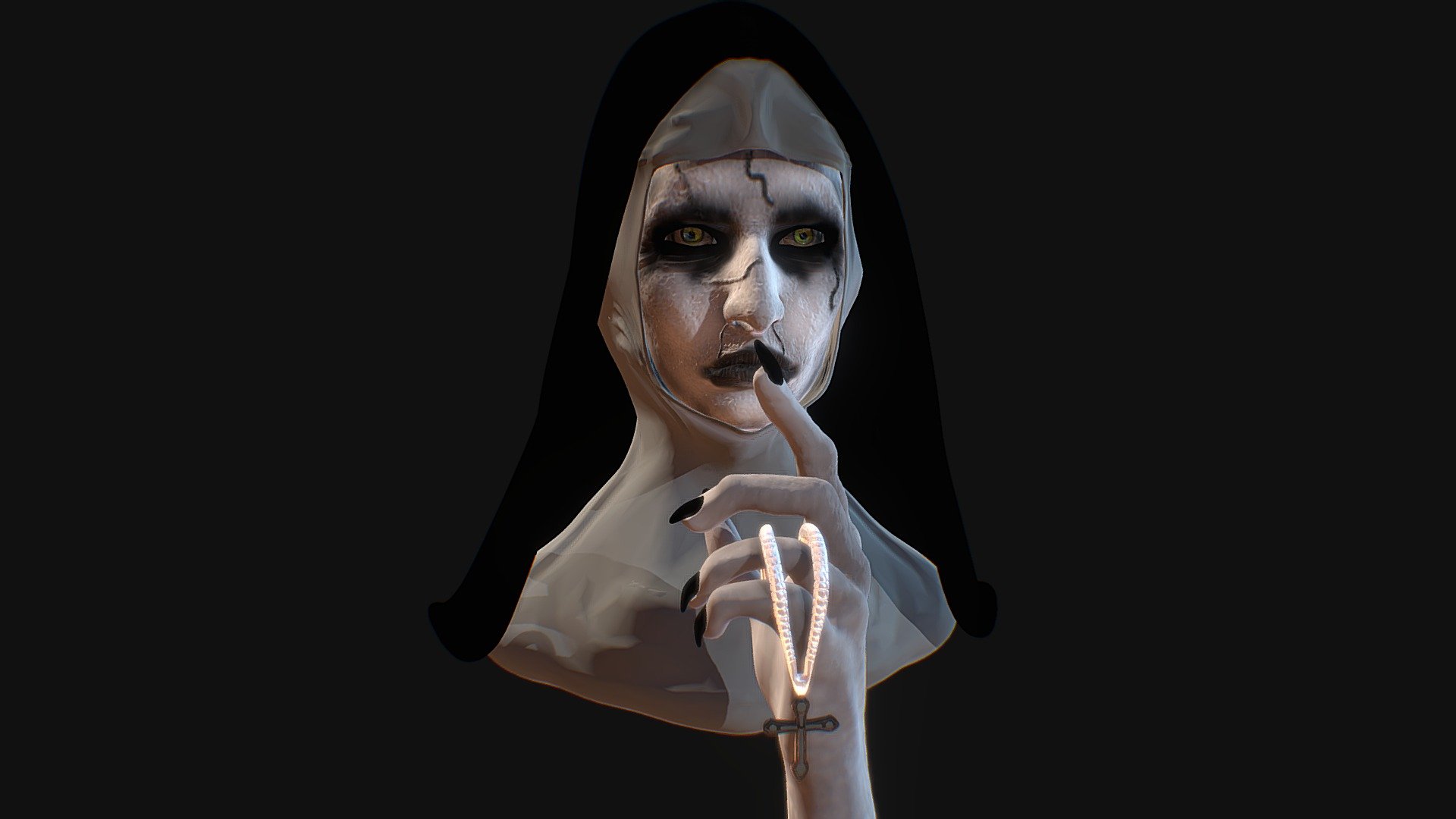 nun - 3D model by juliart [00b024b] - Sketchfab