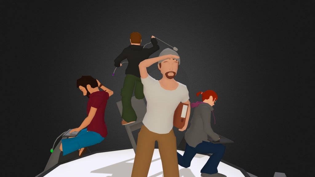 Dev6 Team - 3D model by bugpfeife [00b0ae2] - Sketchfab