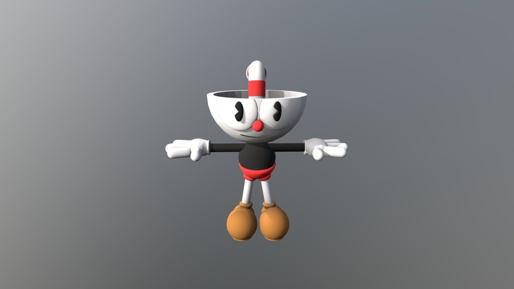 cuphead - A 3D model collection by pabloarturogonzalezpereira - Sketchfab