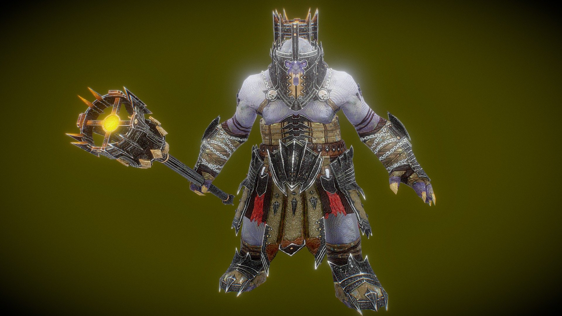 troll guardian - Buy Royalty Free 3D model by Luna Studio (@StudioLuna ...