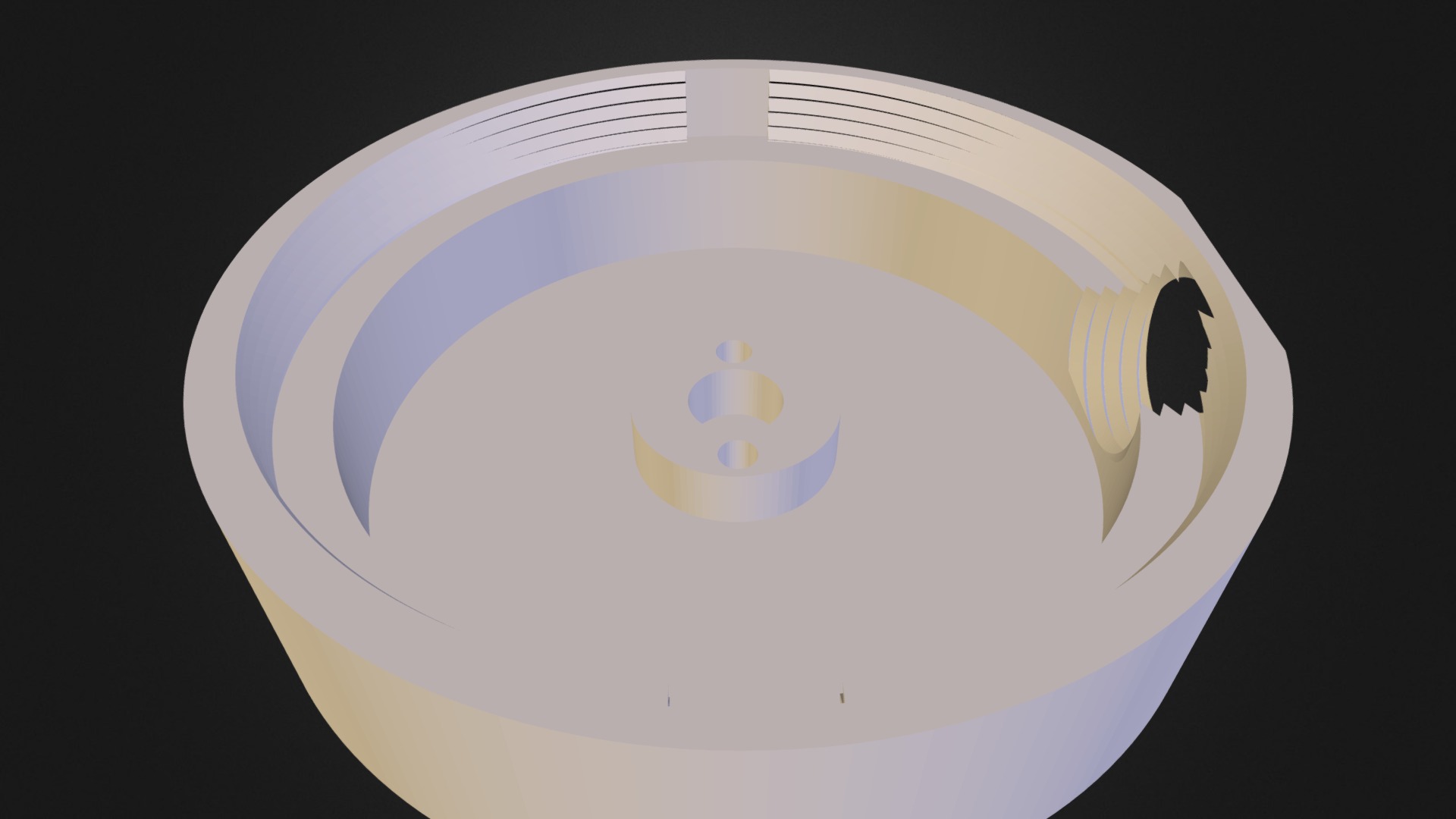 Крышка с отверстиями - 3D model by freerifleman [00b3b49] - Sketchfab