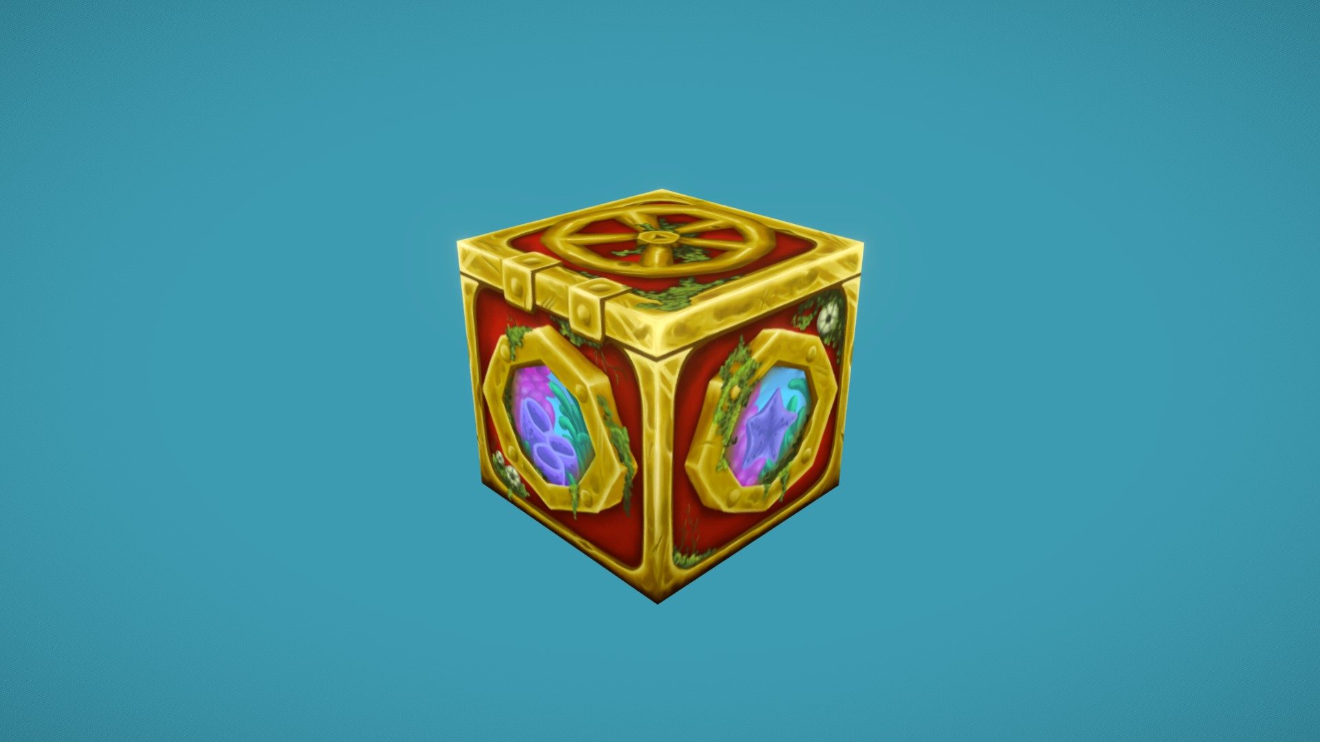 Sea Crate - 3D model by kittspresso [00b57f0] - Sketchfab