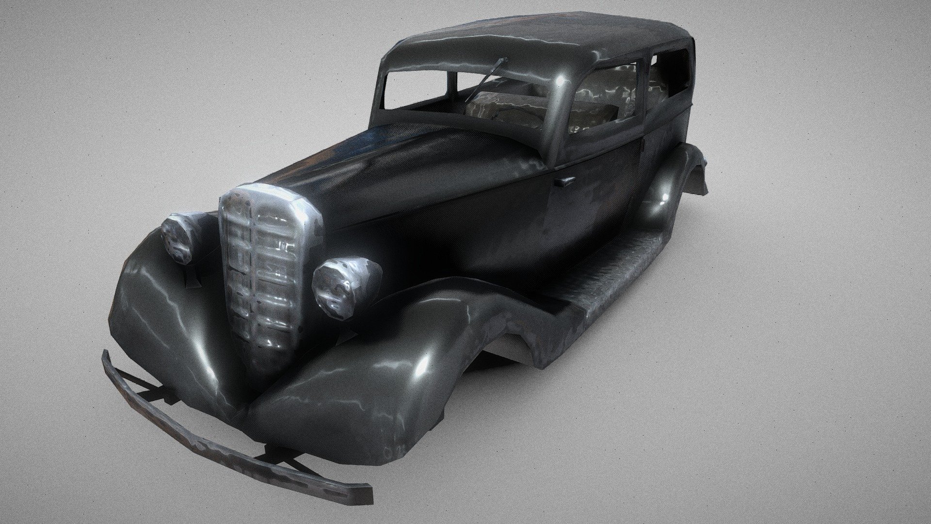 Ford33 Taxi ( Downtown 1930s Mafia ) - Download Free 3D model by ...