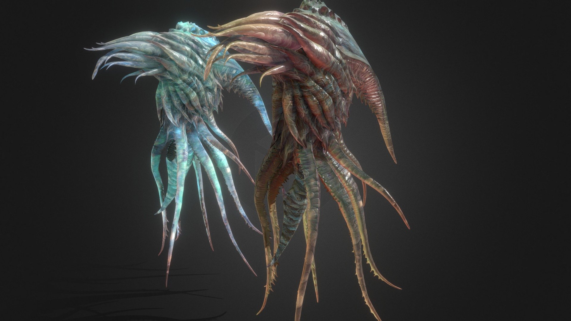 Alien 8 - Buy Royalty Free 3D model by Ecliptica [00b6cc1] - Sketchfab ...