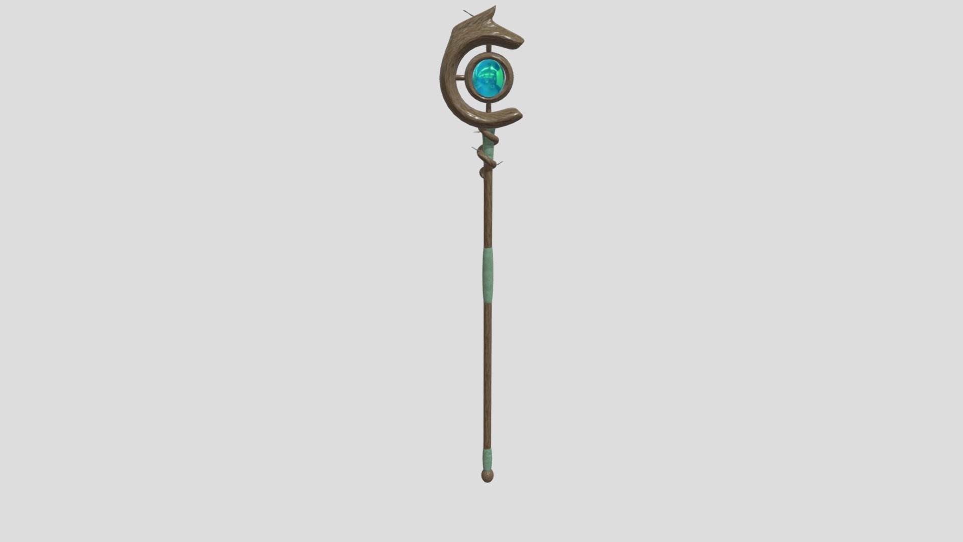 Staff - 3D model by RianneChi [00b7782] - Sketchfab