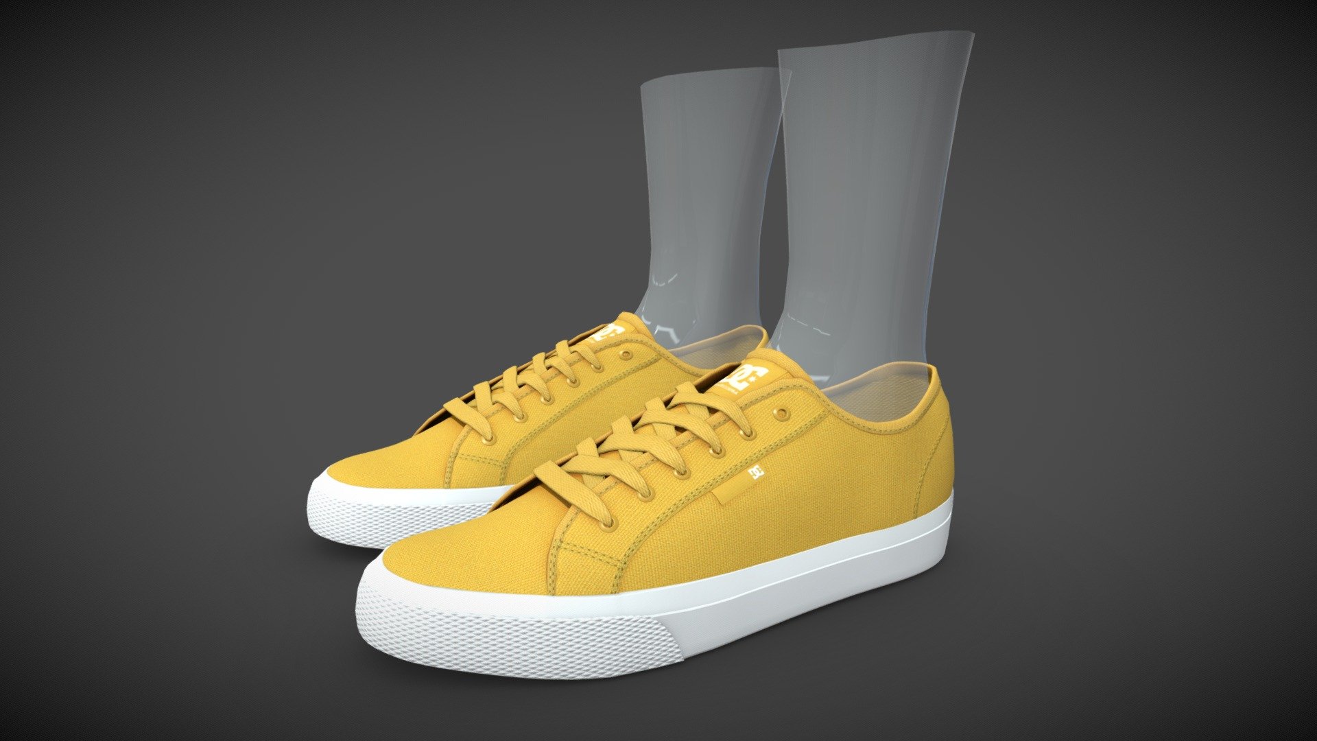 DC Shoes Manual S Leather Skate Shoes - Buy Royalty Free 3D model by ...