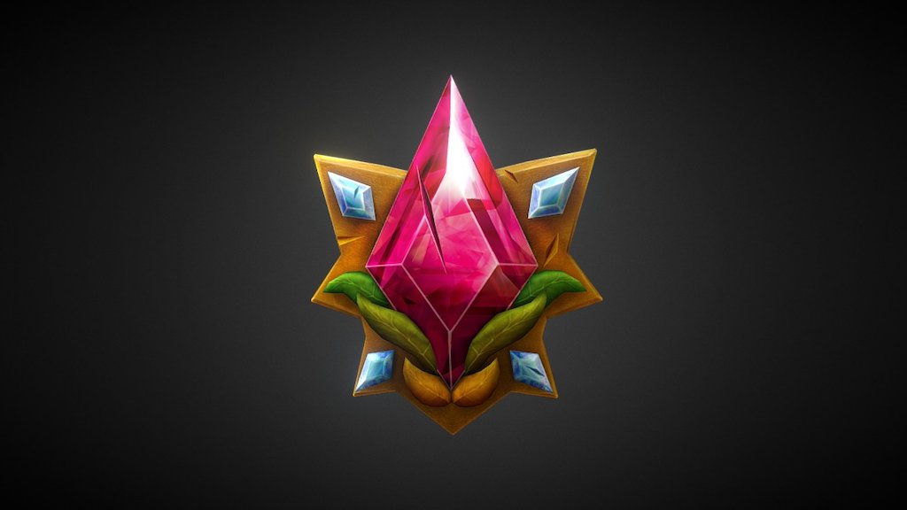 Low poly shield - 3D model by Caroline (@Amaringer) [00b99b8] - Sketchfab