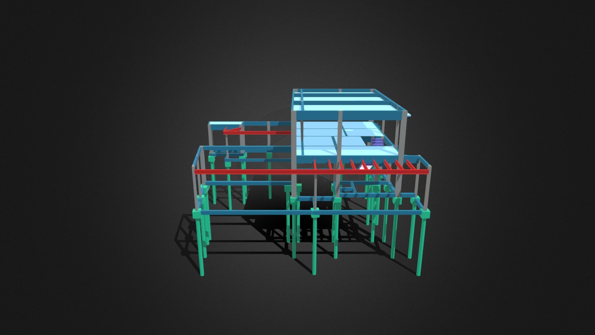 EST_TANIA E EDU_DXF_628 - 3D model by steelpro.eng [00b9c4e] - Sketchfab