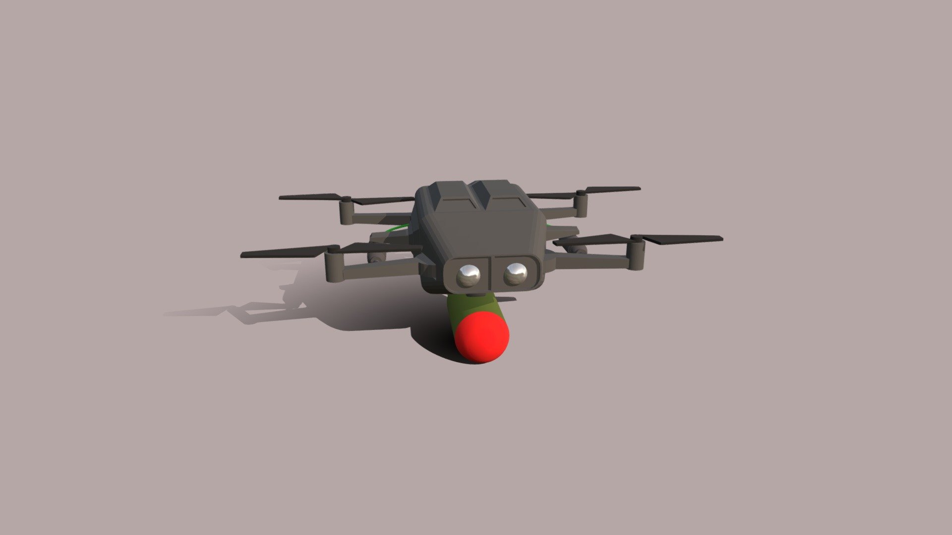 Drone Attack. - Download Free 3D model by Gold.Arm [00b9ea7] - Sketchfab