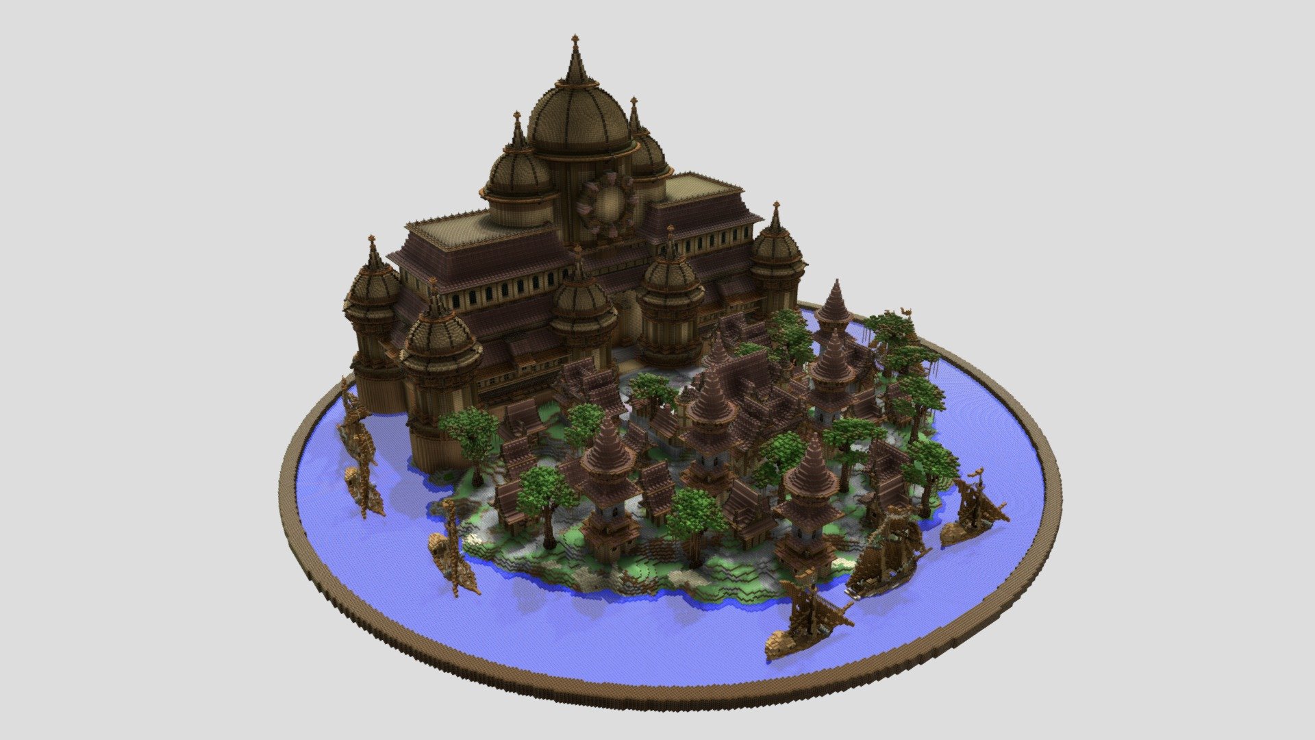 Medieval Hub Lobby - 3D model by Team Elysion (@teamelysion) [00ba846 ...