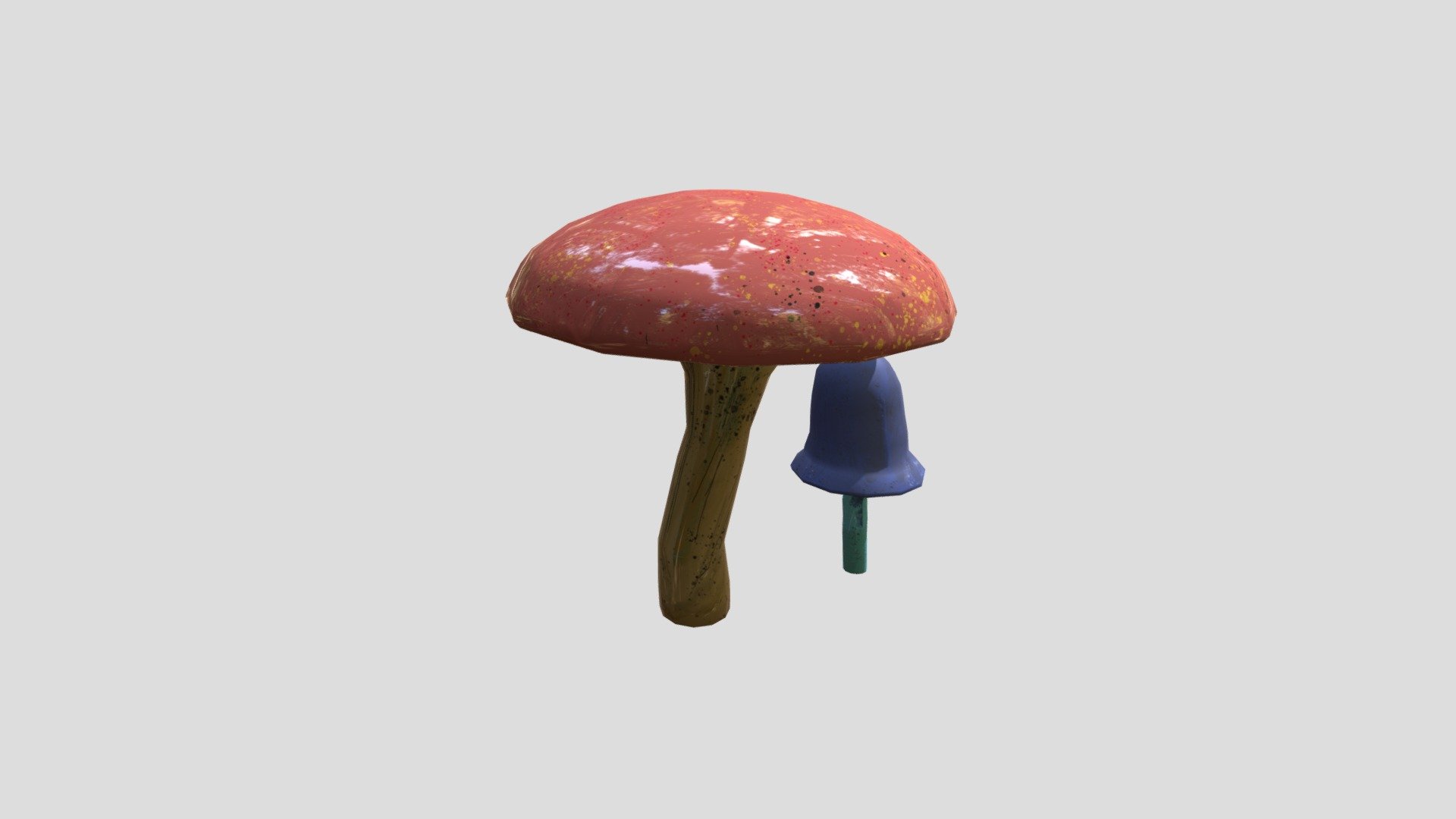XB001_Mushroom_Project_uv_Grid_01 - 3D model by LMartinez01 [00bcaa2 ...