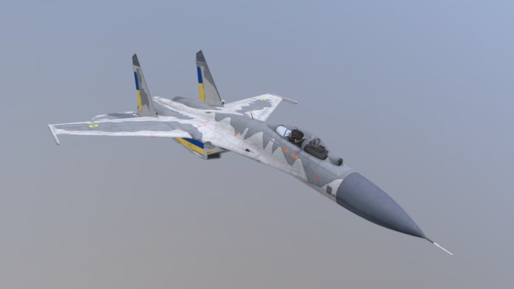 Su-27 3D models - Sketchfab