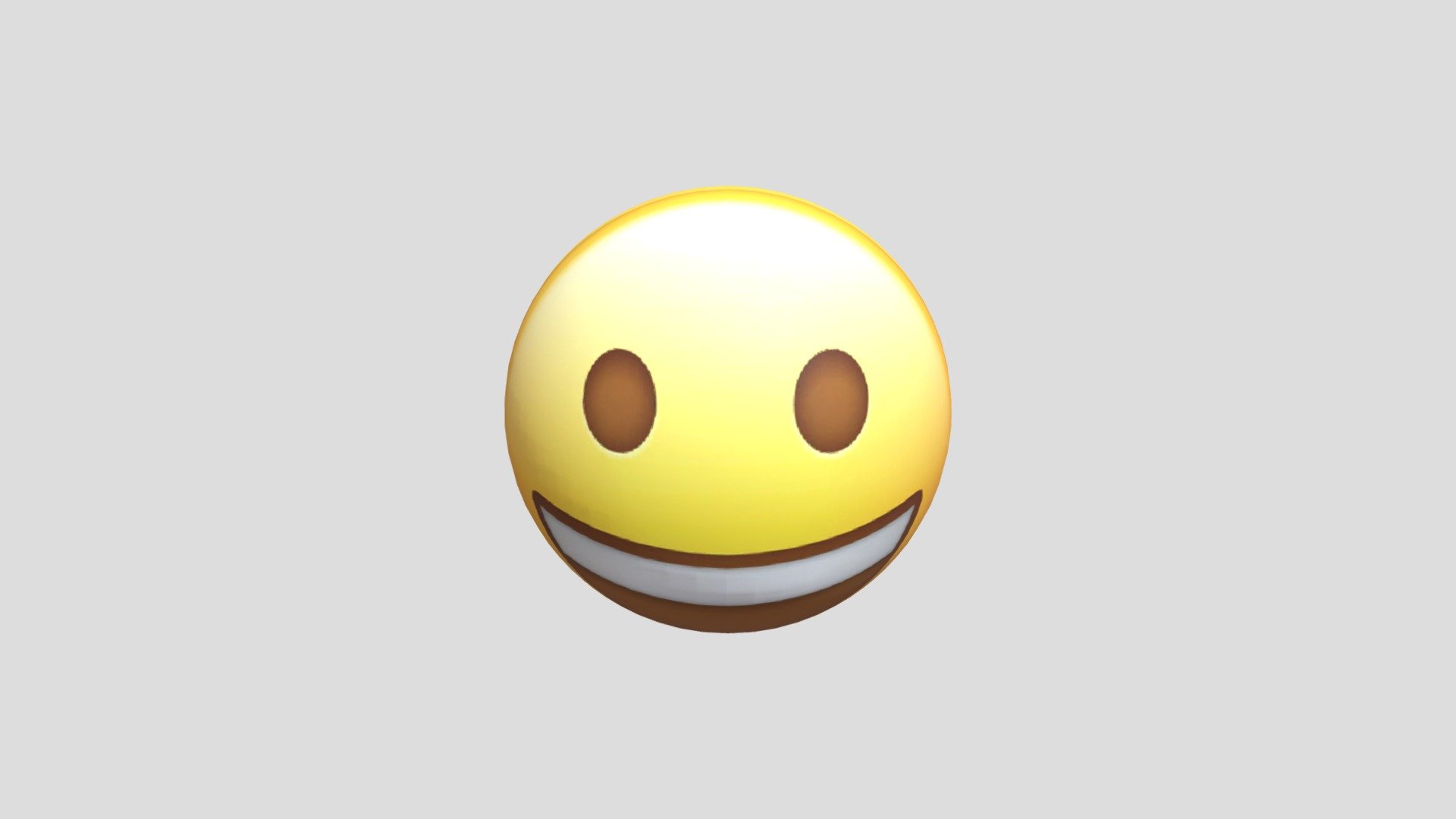 emoji_smile - 3D model by 11010215 [00befdb] - Sketchfab