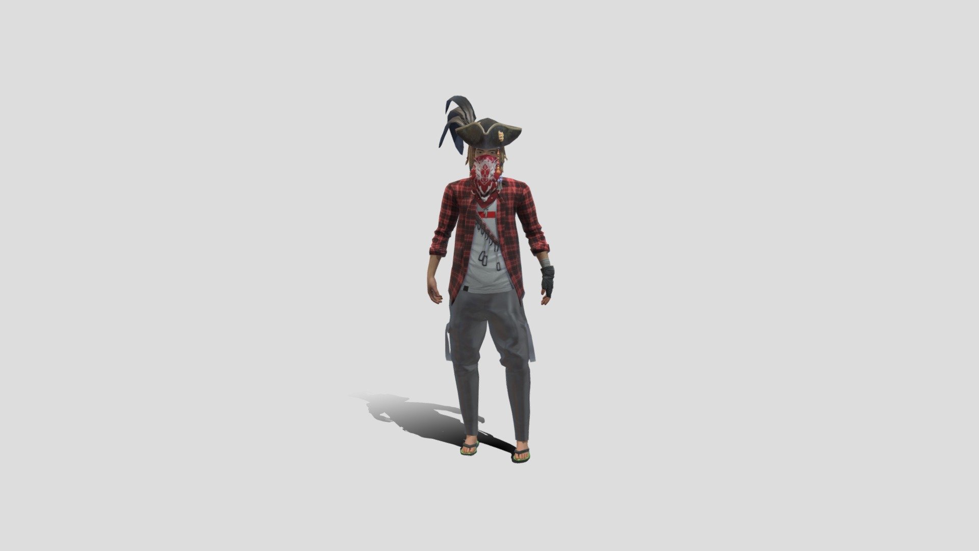 FREE FIRE CHARACTER #1 - Download Free 3D model by JOKER SQUADS ...