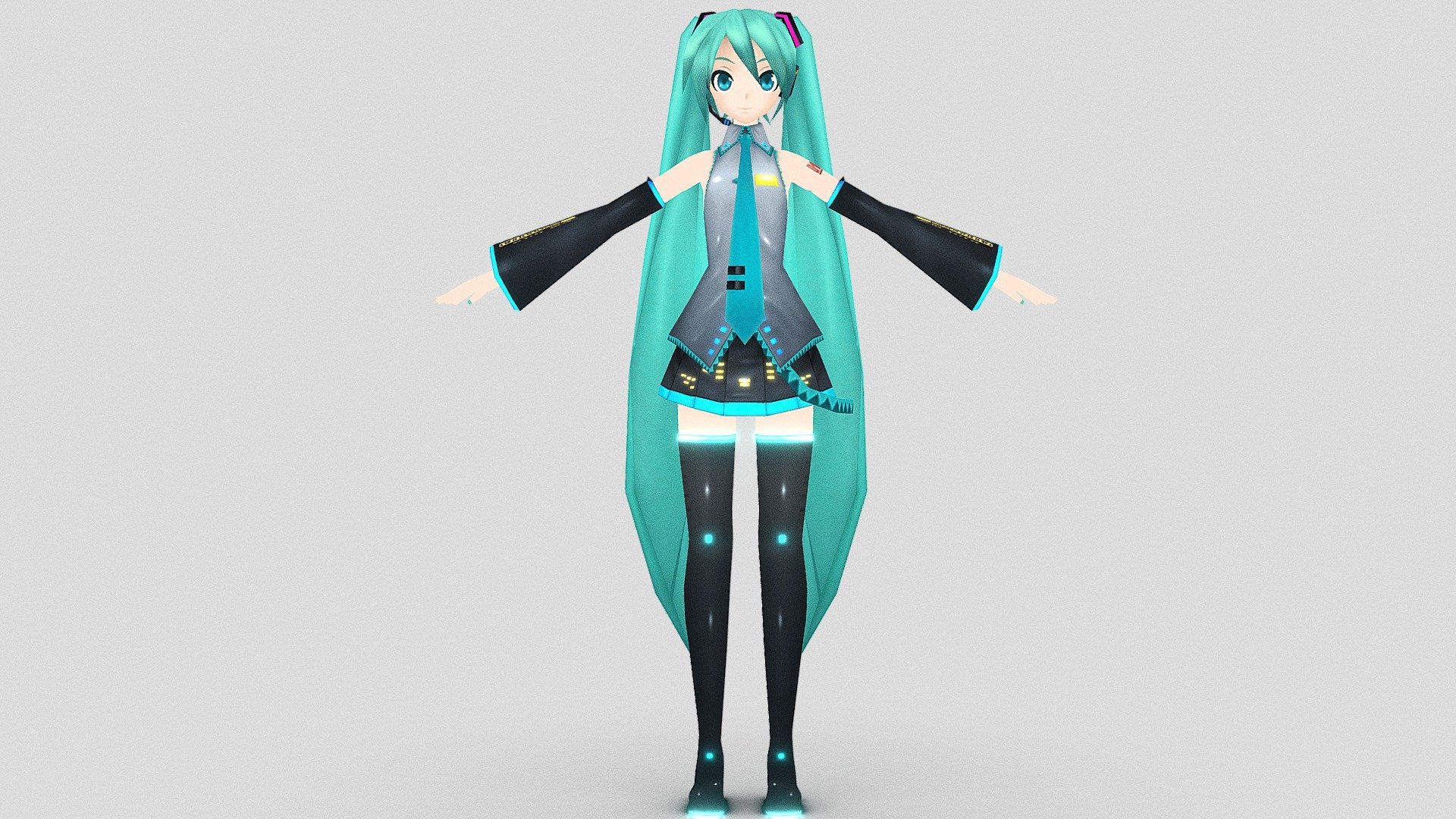 Hatsune Miku PSP - Download Free 3D model by 雨宮レン (@oscar3dmodel) [00c0f85] - Sketchfab