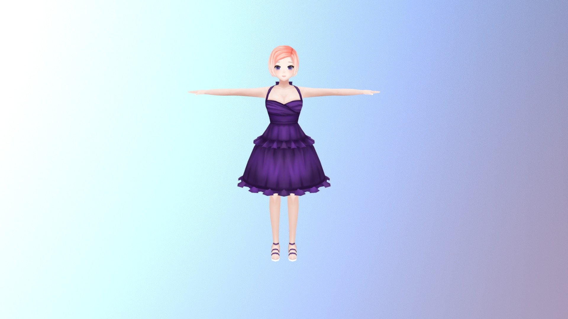 Girl4 7 - Buy Royalty Free 3D model by thebome [00c26f0] - Sketchfab Store