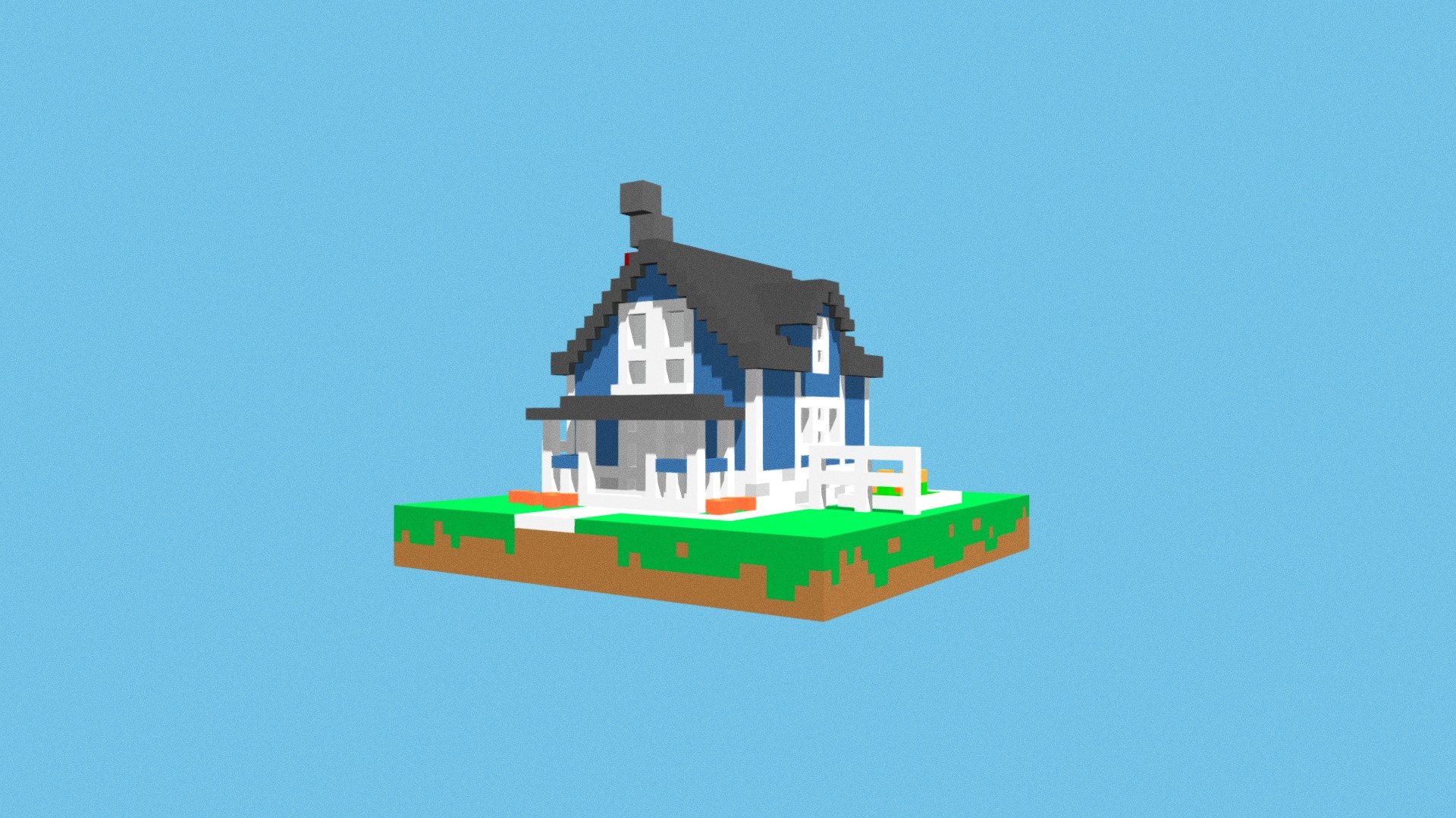 Simple Home - 01 - Download Free 3D model by Studio.5 (@YogoshimoMoritz ...