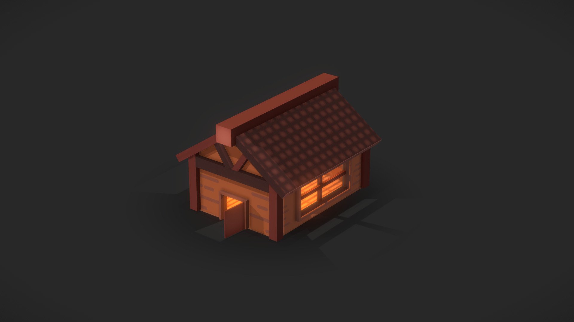 LOWPOLY HOUSE - 3D model by Constanza_Valenzuela (@ConstanzaValenzuela ...