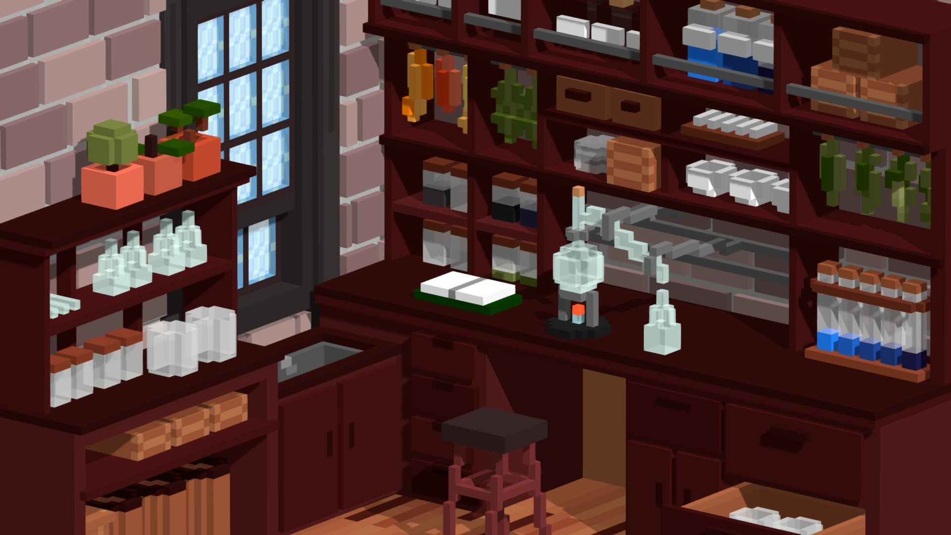 Laboratory - 3D model by saina_sakura [00c3880] - Sketchfab
