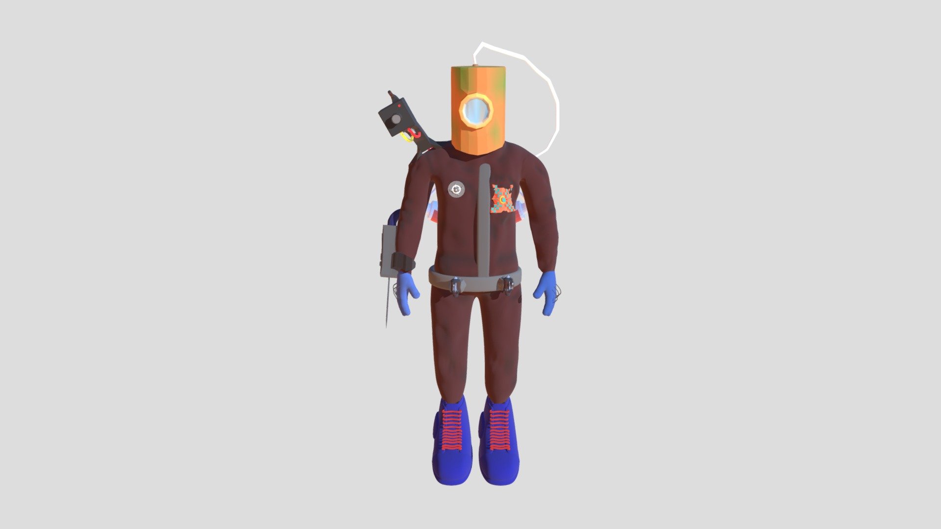 character project 1 uni - 3D model by Thomas89 [00c3901] - Sketchfab
