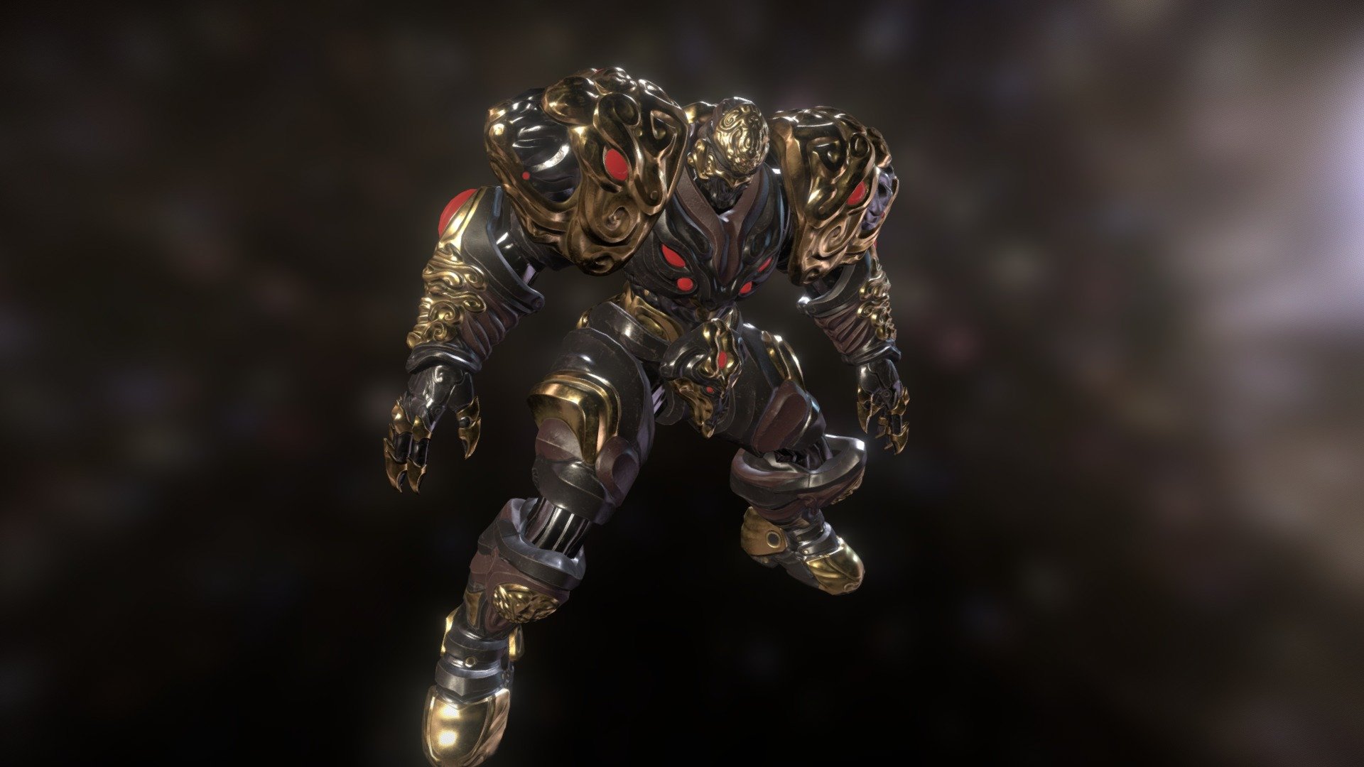 Black Rakshasa - 3D model by tangrandet [00c5552] - Sketchfab