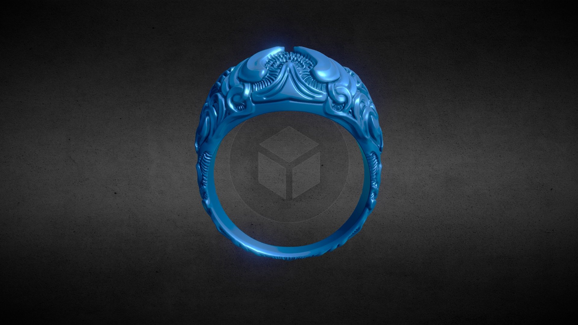"Domus" Zbrush Ring design - Buy Royalty Free 3D model by Nello ...