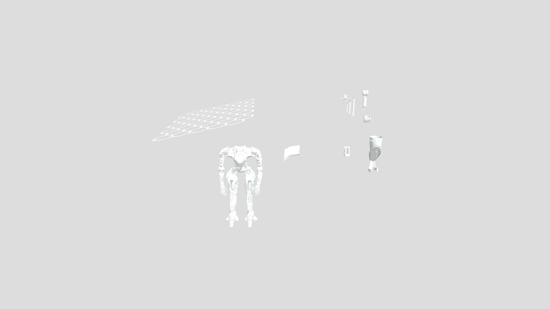 Mech Assets - Download Free 3D model by jordan.powers [00c6f5a] - Sketchfab