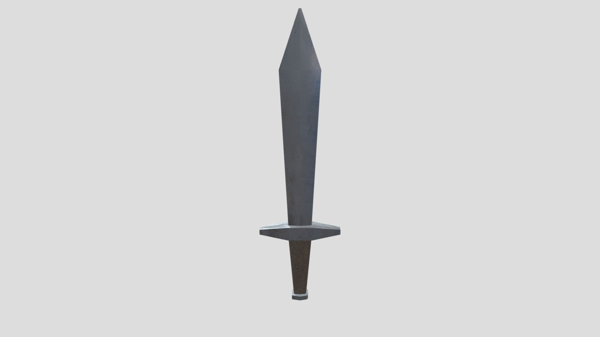 Low Poly Sword - 3D model by William Benjafield (@WillBenjafield ...