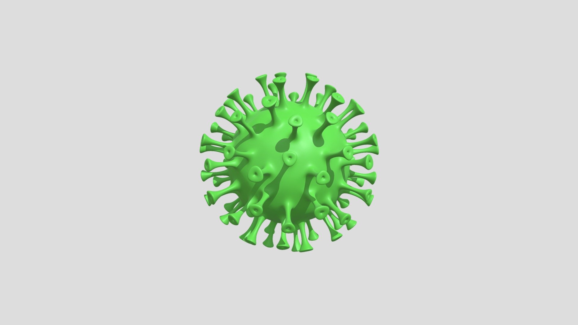 Coronavirus - Download Free 3D model by Akinremi [00c9b04] - Sketchfab