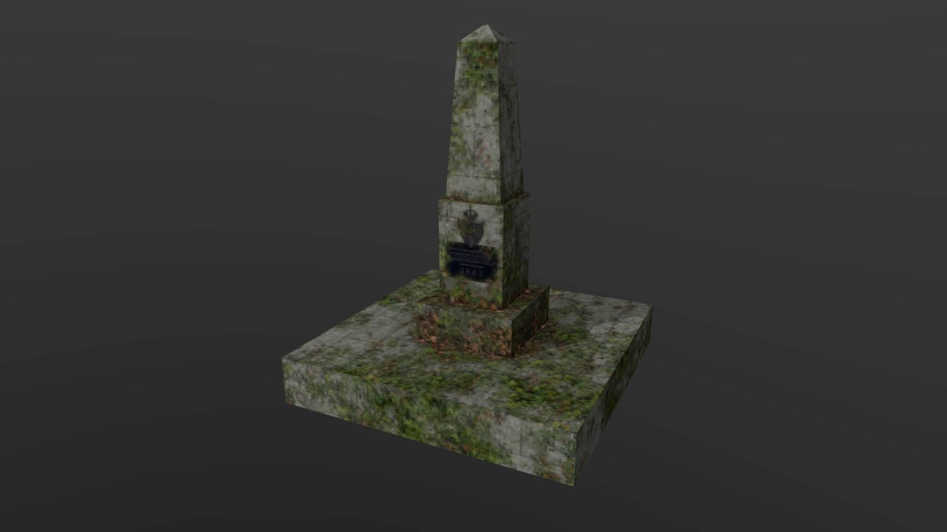 Monument from KryptaFM - 3D model by Adam Kiełbiński-Mielczarski ...